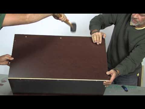 Wall Diagonal Corner Cabinet (Dovetail Assembly Process)