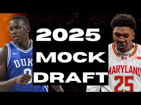 2025 NBA Mock Draft | First Round Predictions + Raptors Selections