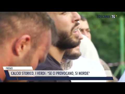 2025-06-14 FIRENZE - CALCIO STORICO, I VERDI, SE CI PROVOCANO, SI MORDE