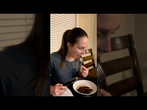 Vegetarian tries BBQ for the first time