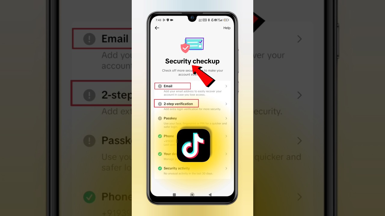 How To Check TikTok Account Security Checkup Issues | TikTok Account Security Checkup #techfrack