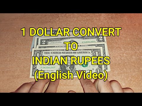 1 Dollar to Indian Rupees - Currency Universe English