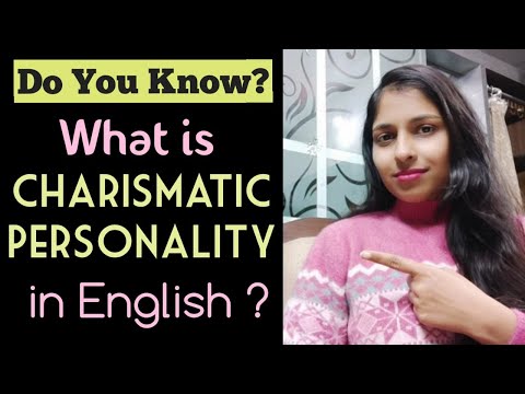 Charismatic meaning in Hindi | Pronunciation of charismatic | Advanced English | Speaking Practice