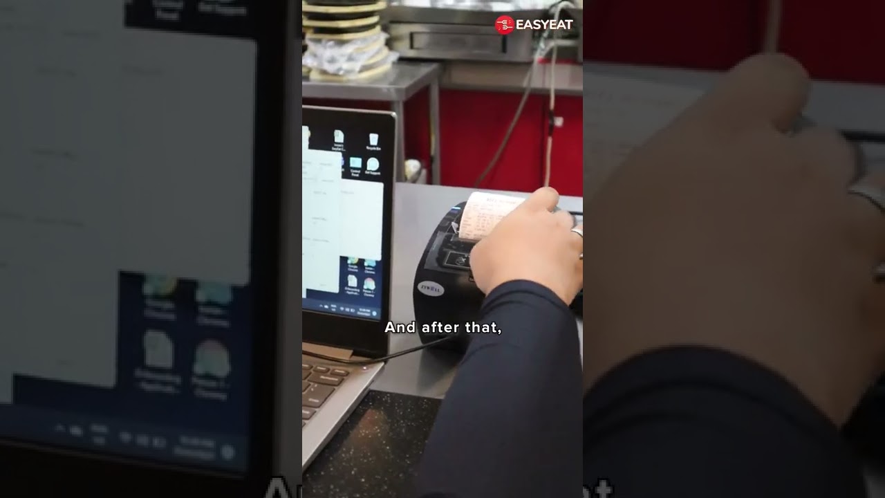 This is how EasyEat completes the setup process for all their restaurant partners!