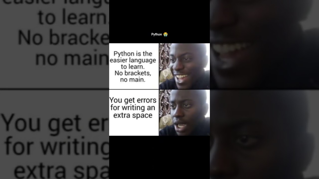 Python Easy… Until One Space Breaks Everything 💀🔥 #python #coding #programming #codememe #shorts