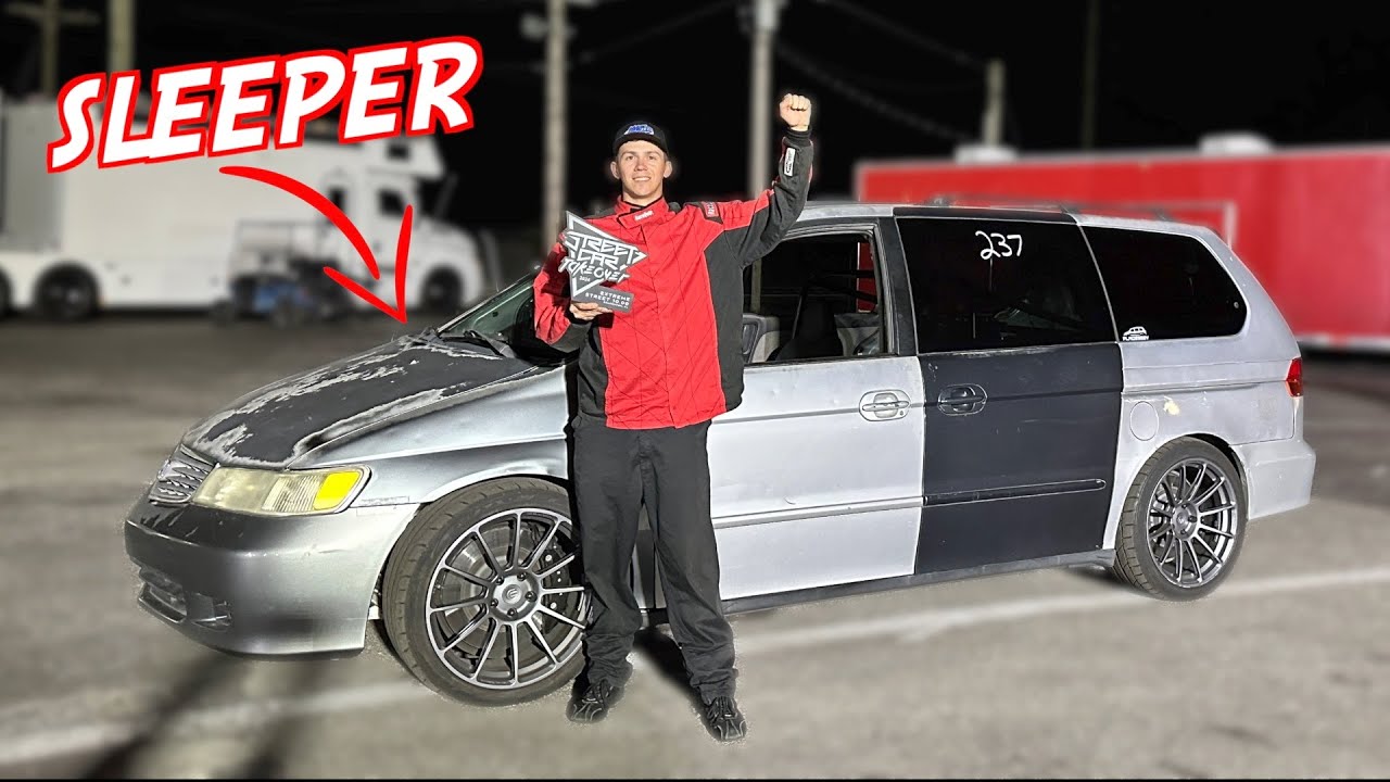 Tesla-Swapped 2001 Honda Odyssey Sleeper Drags Mustang, Plaid, Trucks ...