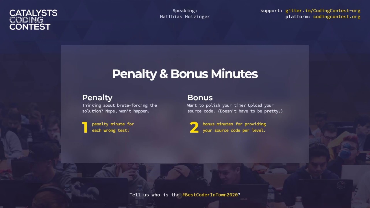 CCC Tutorial - Submission & Scoring