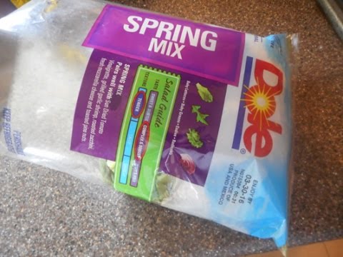 Make bagged salad stay fresh longer