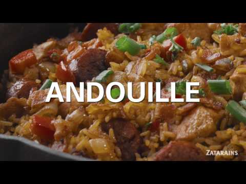 Zatarain's Pronunciation Guide: Andouille
