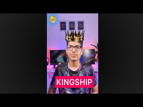 Kingship meaning || English language || word Power || vocabulary building || #shorts