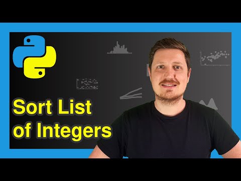 Sort List of Integer Values in Python (Example) | Reorder Numbers | How to Apply the sort() Method