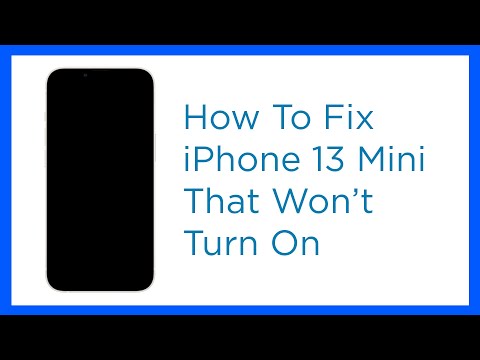 How To Fix An Apple iPhone 13 Mini That Won’t Turn On (iOS 15)