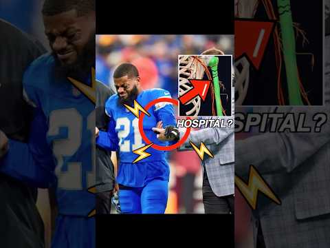 Doctor explains Amik Robertson SEVERE arm injury & hospitalization in 60s #lions #detroitlions #nfl
