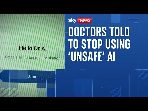 NHS bosses say unapproved AI software should not be used to record patients