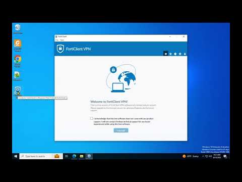 FortiClient VPN: New Connection & Configuration with SAML