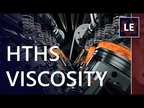 How does HTHS viscosity impact engine performance?