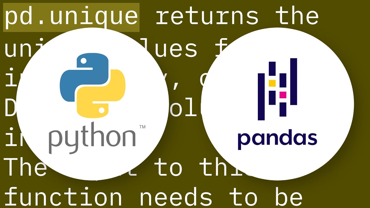 pandas unique values multiple columns