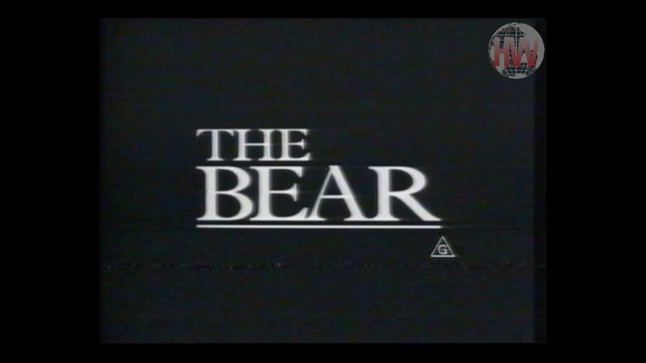 The Bear (1988) - VHS Trailer [First Release Home Entertainment Video]