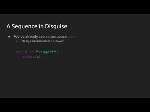 CFT 3-1: Iterable Data Types