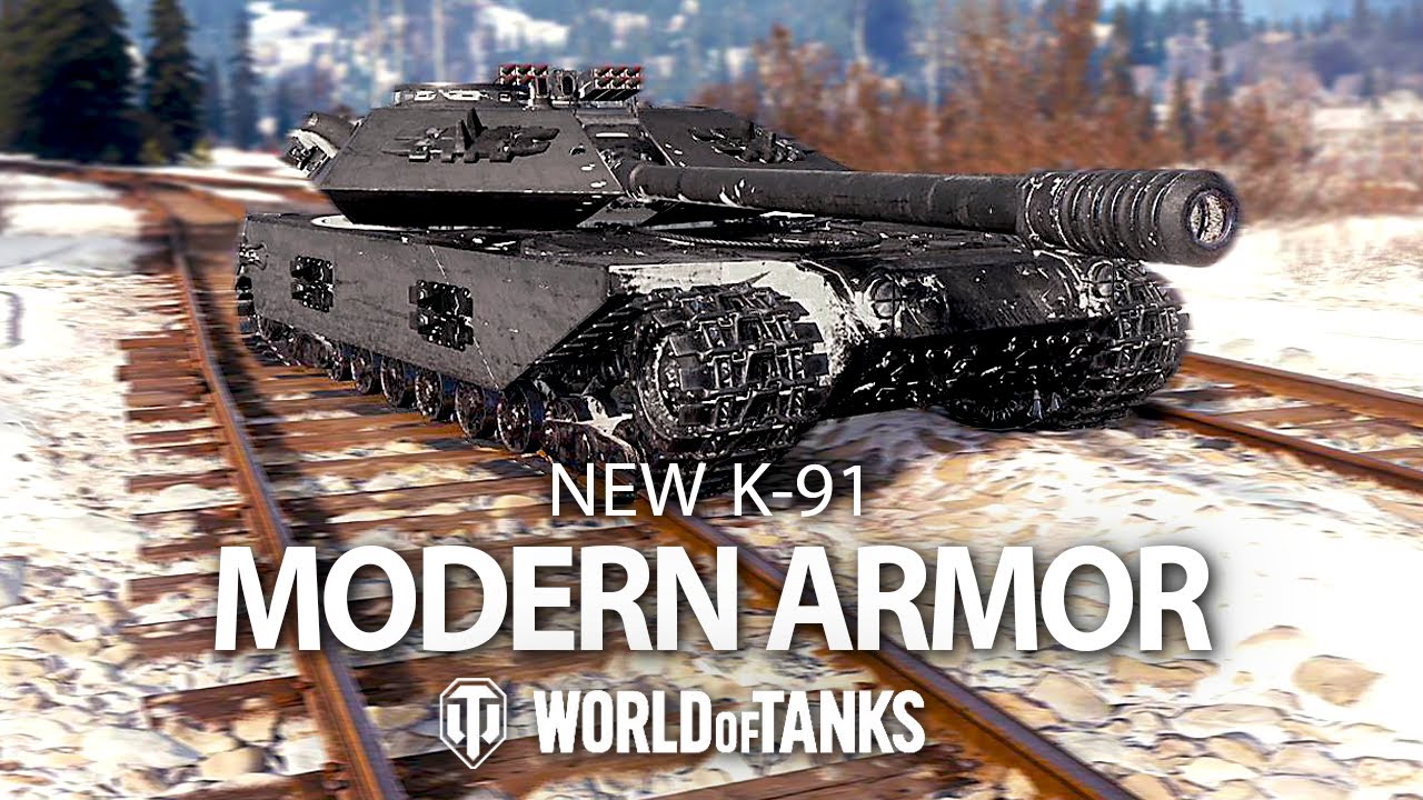 DARK // MODERN ARMOR - K-91 VERSION 1 - 1.26+++ - WoT