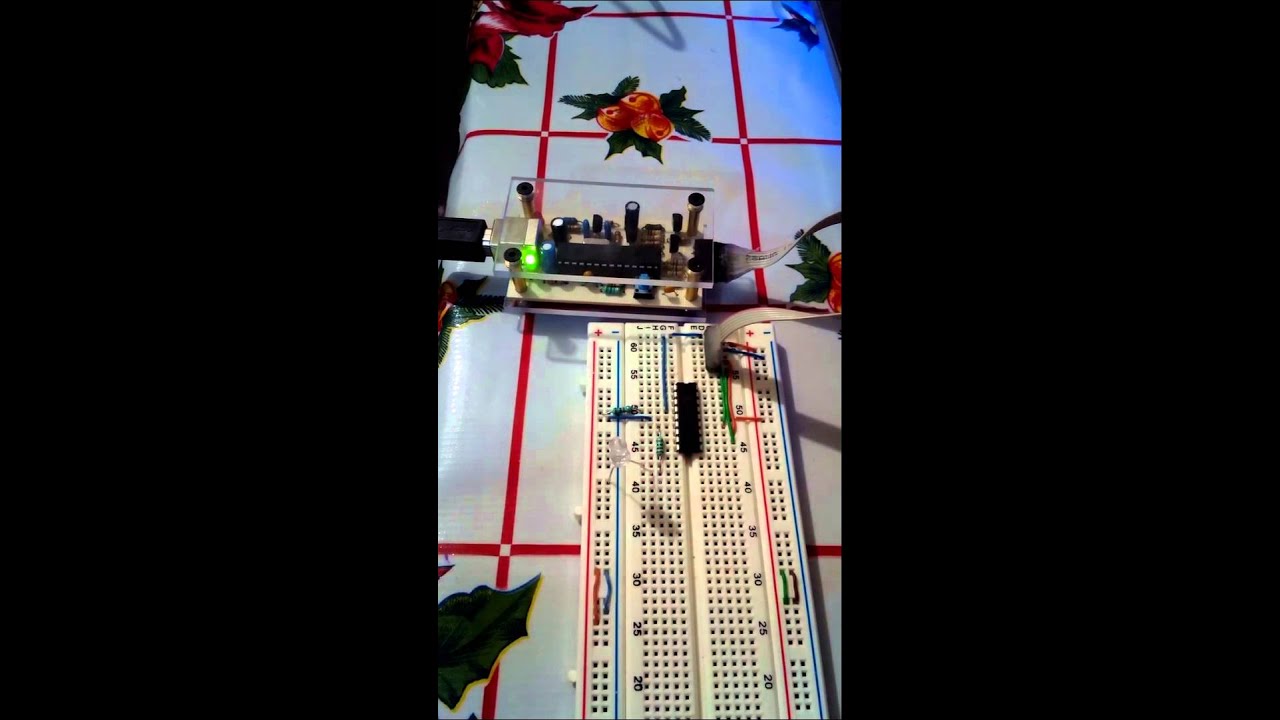 Testing PICkit2 Clone