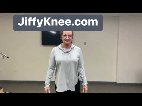Jiffy Knee Replacement 24 hrs after  surgery