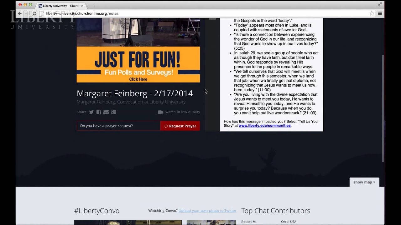Online Communities Website Tour