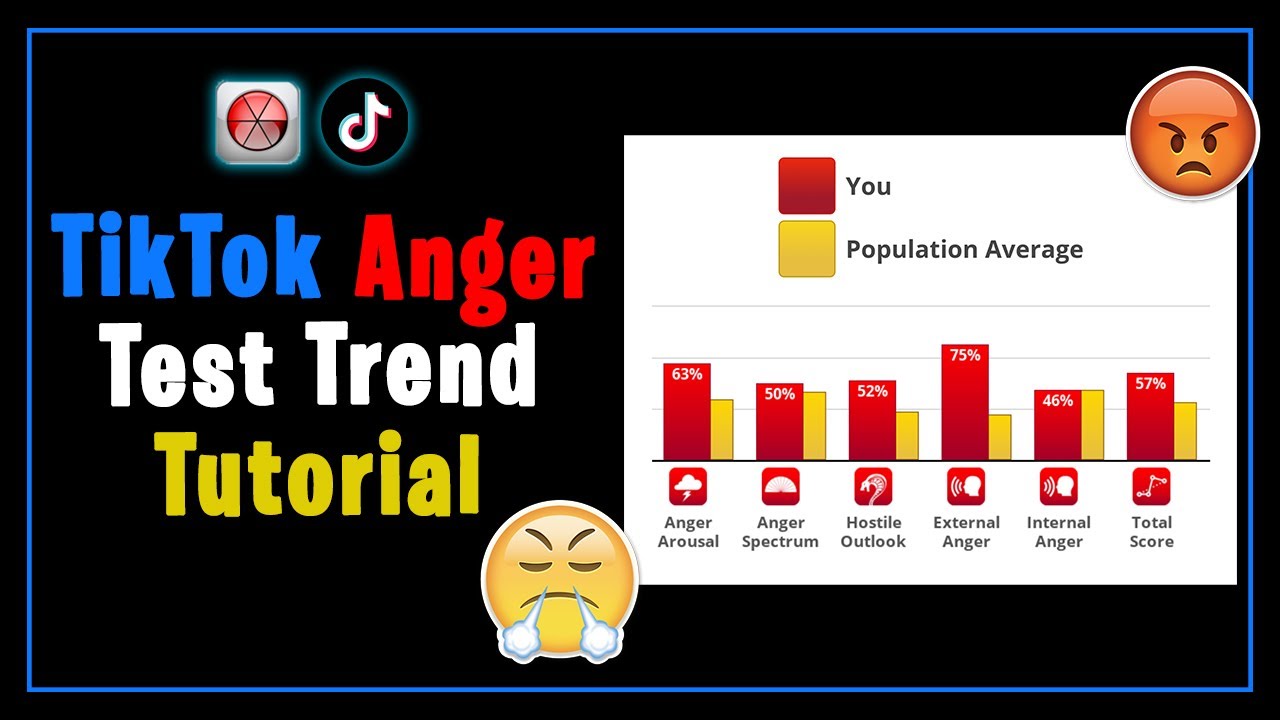 How to do the TikTok Anger Test Trend - Multidimensional Anger Test Tutorial (Easy!)
