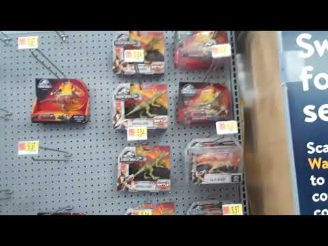 Jurassic world fallen kingdom toys at Wal-Mart