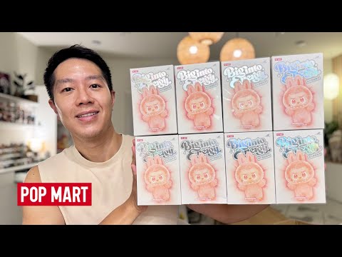 LABUBU BIG INTO ENERGY UNBOXING!! POPMART The Monsters Blind Box Vinyl Plush Pendant Strap Keychains