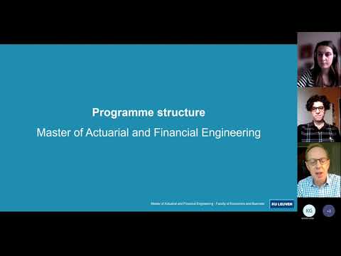 Master of Actuarial and Financial Engineering - Online Open Day - 1 December 2021