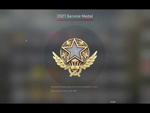 Steam Community :: Video :: CSGO : 2021 Service Medal