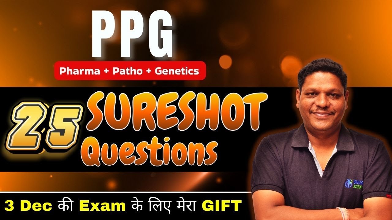 RUHS 2025 4th Sem Special: PPG Important Questions | RUHS Pharmacology & Pathology IMP Questions