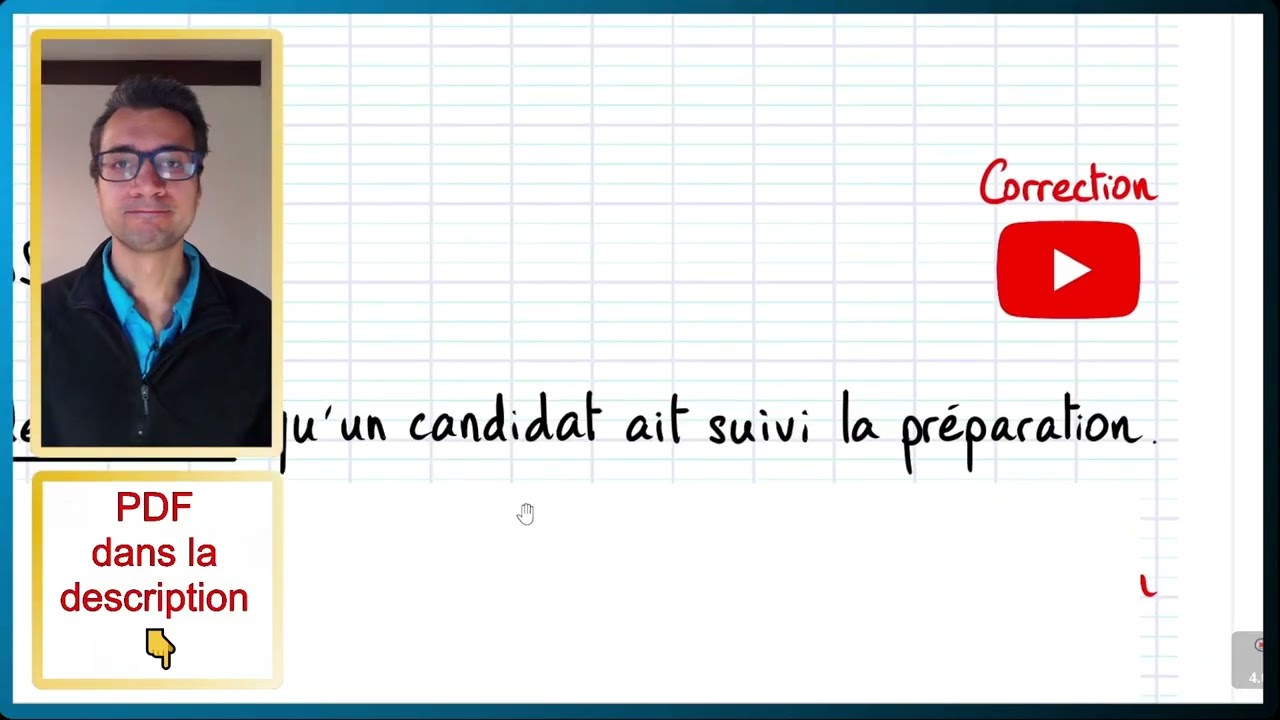 📝PDF | EXO TYPE DS 4 | Probabilités conditionnelles