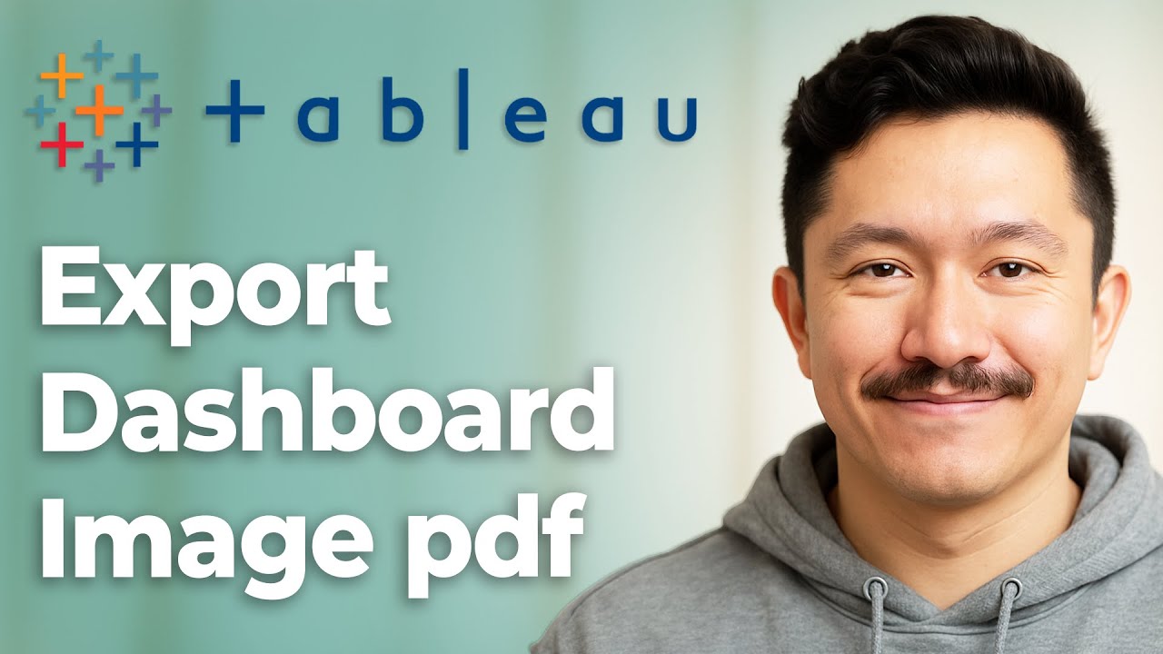 How To Export Tableau Dashboard Imagepdf In 2mins 🔥 [2025 Guide]