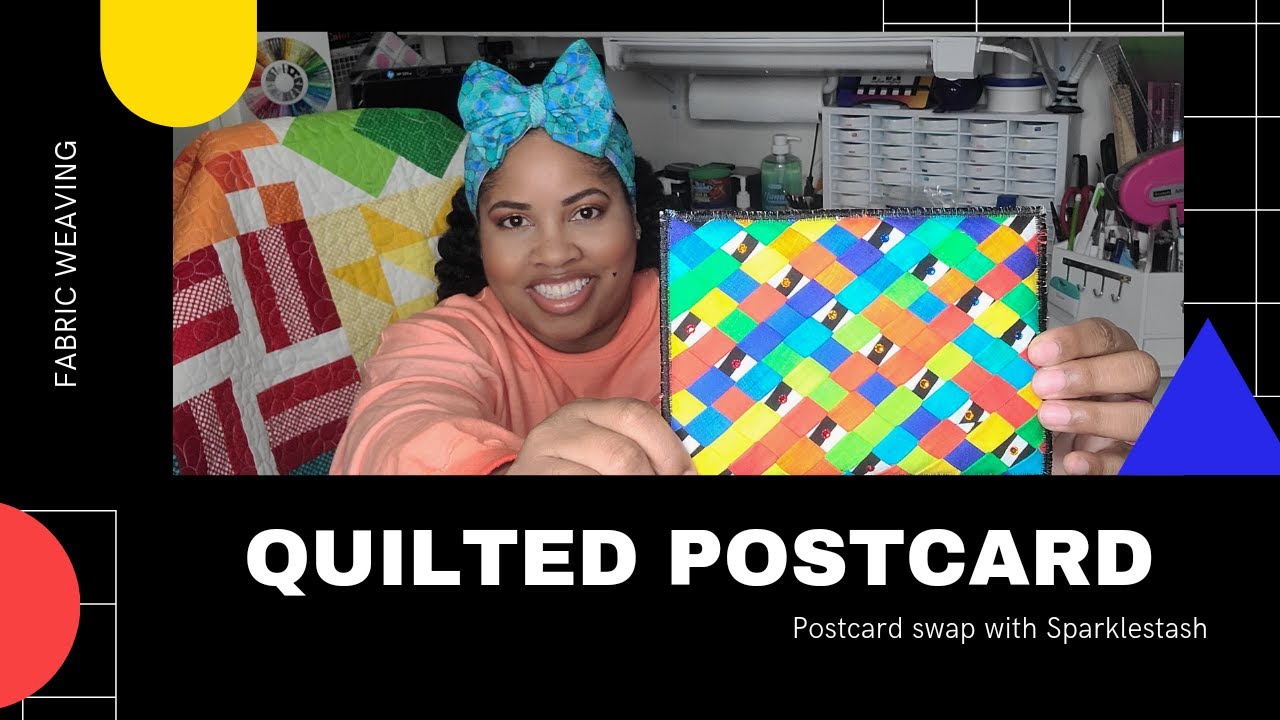 Quilted Postcard Tutorial