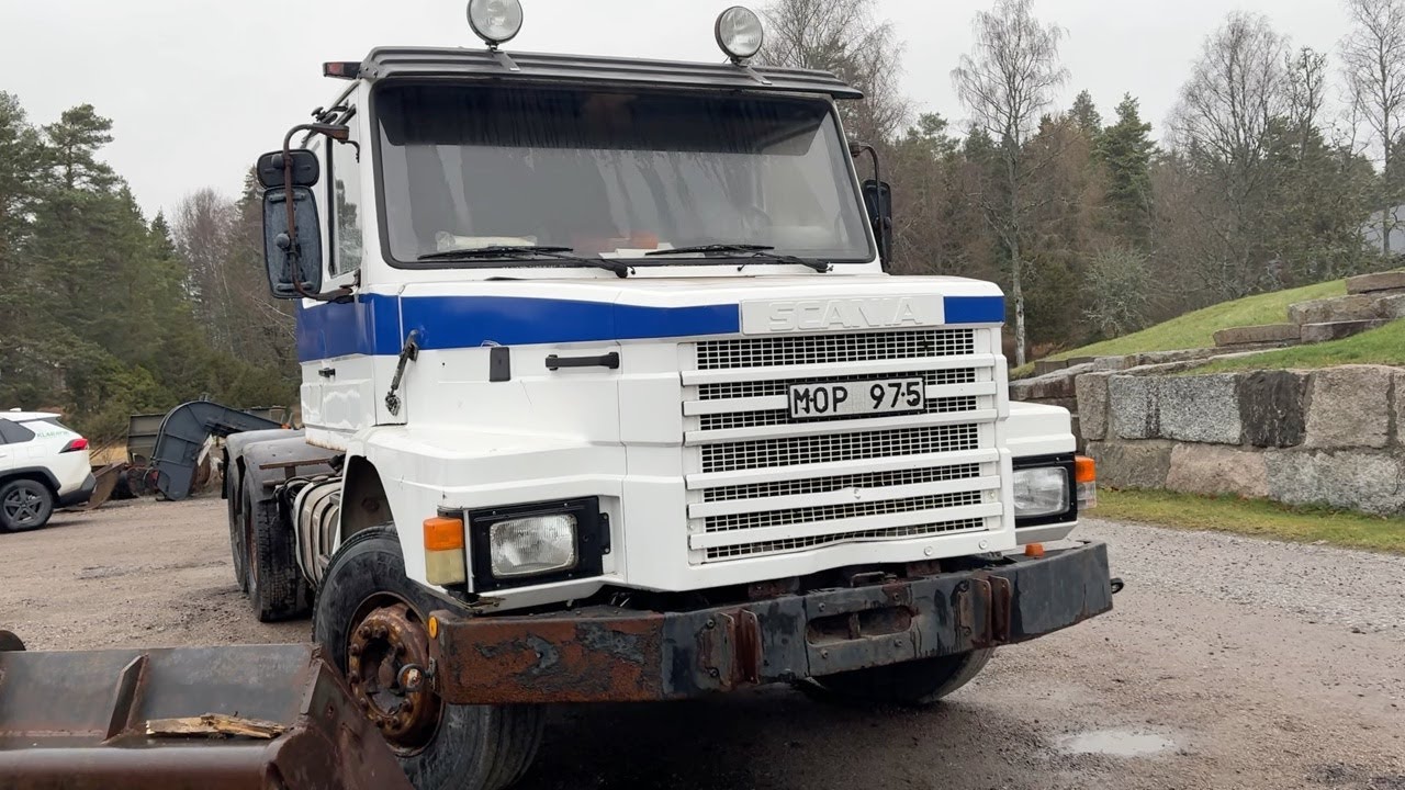 Veteranlastbil Scania 112, Köping, Klaravik auktioner