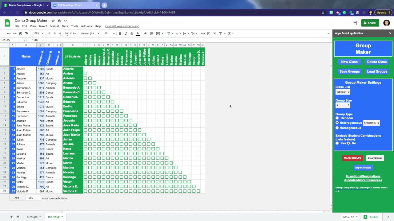 Group Maker Overview