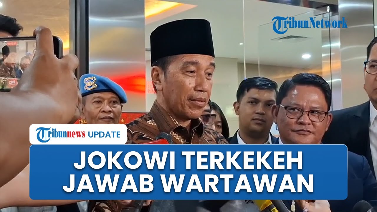 Jokowi Terkekeh Disinggung Bakal Cabut Laporan Laporan Roy Suryo Cs ...