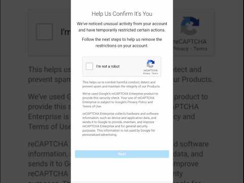 how to fix help us confirm it's you Instagram / help us confirm its you Instagram problem fix