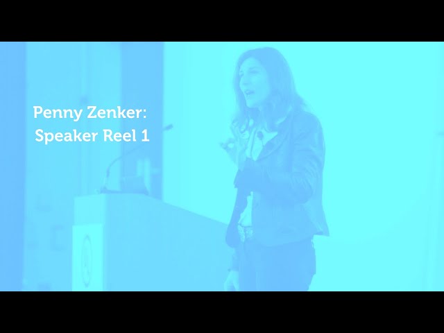 Speaker Penny Zenker- Creating positive business strategies for success