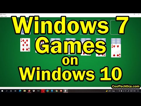 How to Install Windows 7 Games on Windows 10 PC
