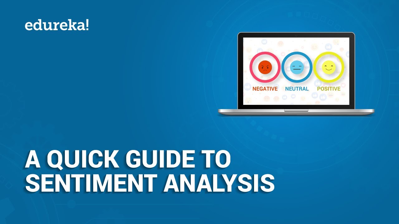 A Quick Guide To Sentiment Analysis | Sentiment Analysis In Python Using Textblob  |  Edureka