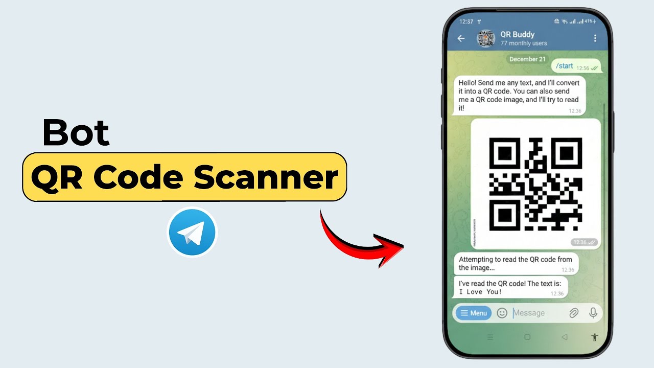 QR Code Scanner Telegram Bot