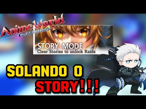 COMO SOLAR TODO SKIP DE STORY, DO ANIME WORLD TOWER DEFENSE!!!!