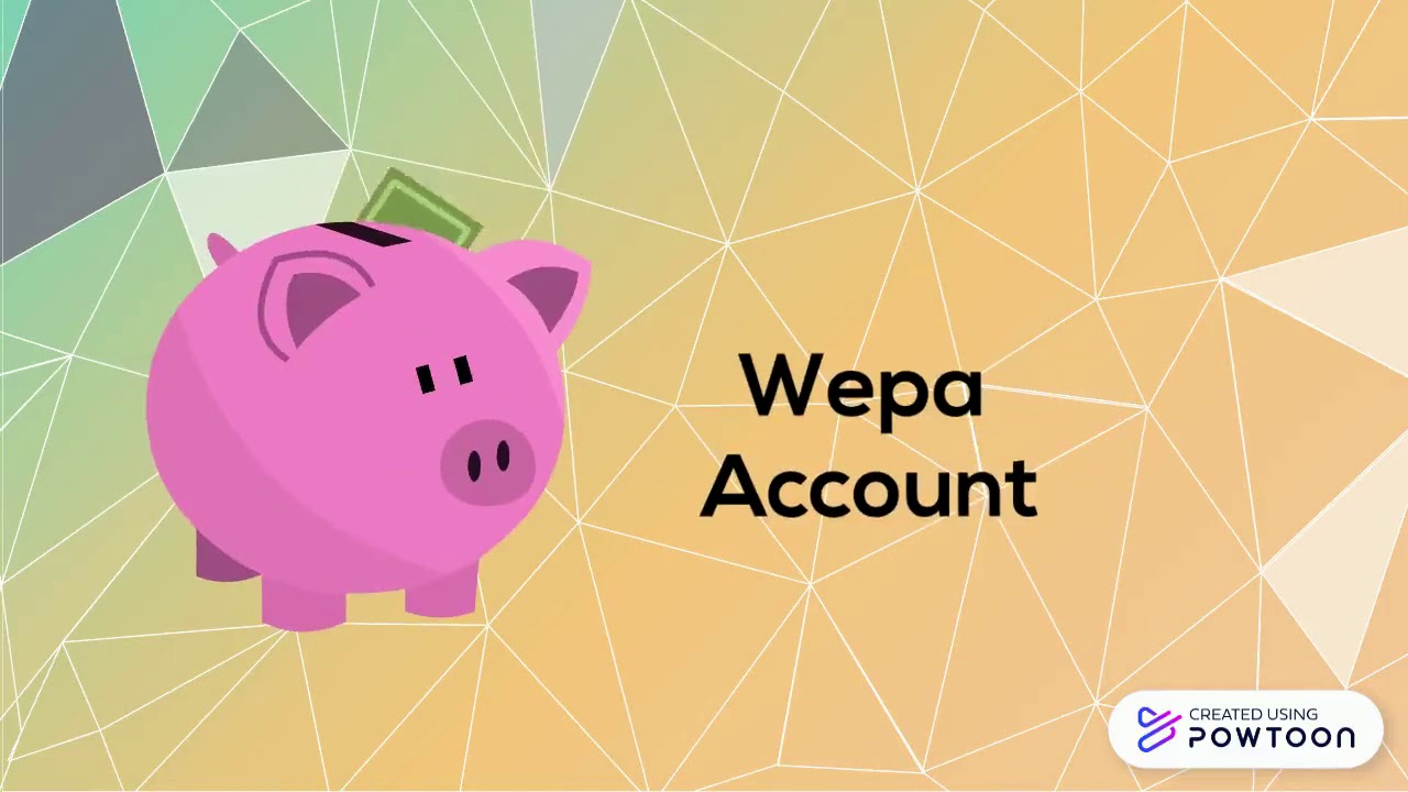 How to set up a Wepa Account