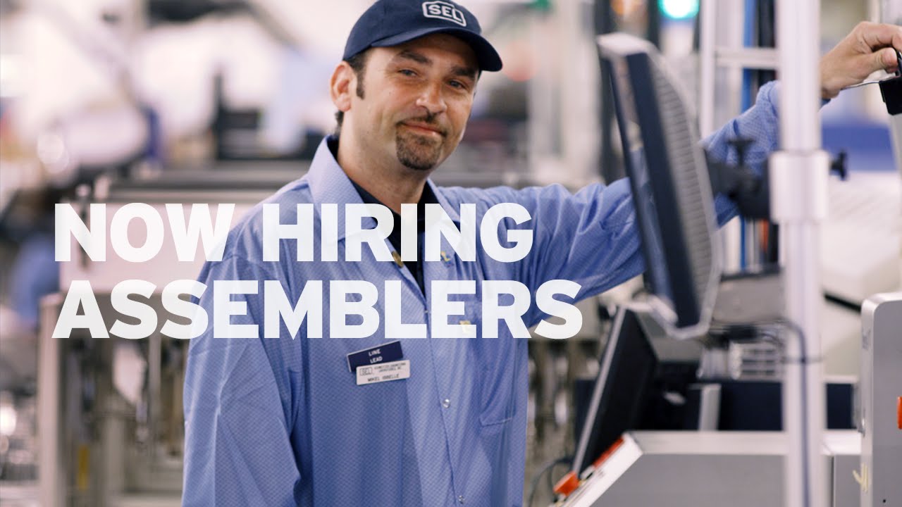 Now Hiring Assemblers