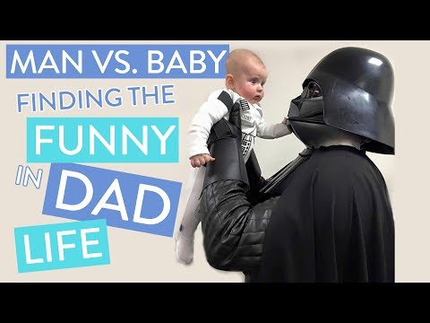 Finding The Funny In Dad Life With Man vs Baby | Channel Mum Meets...