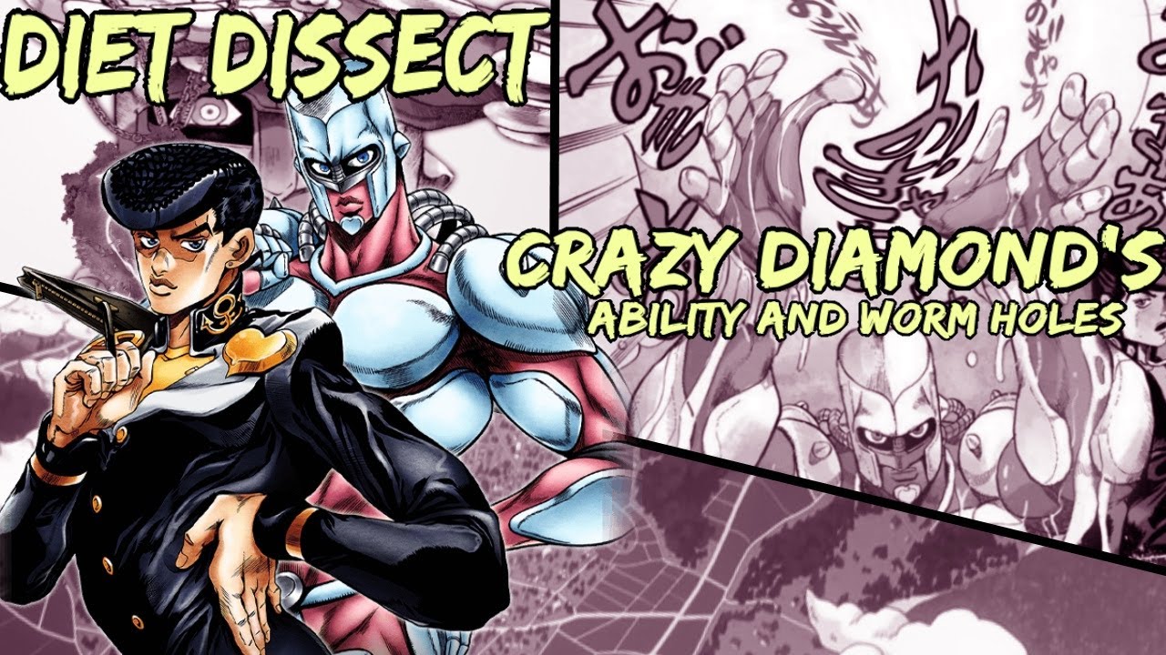 Diet Dissect: Crazy Diamond's Ability and Wormholes
