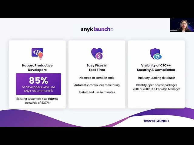 SnykLaunch April 2023 - C/C++ Application Security | Snyk